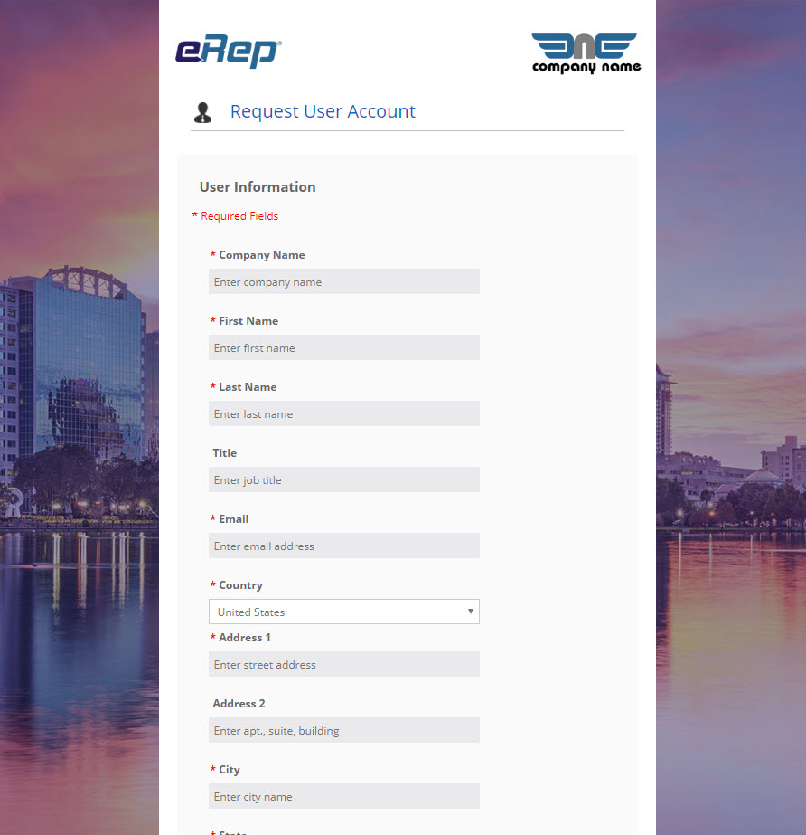 How to Request a New User Account